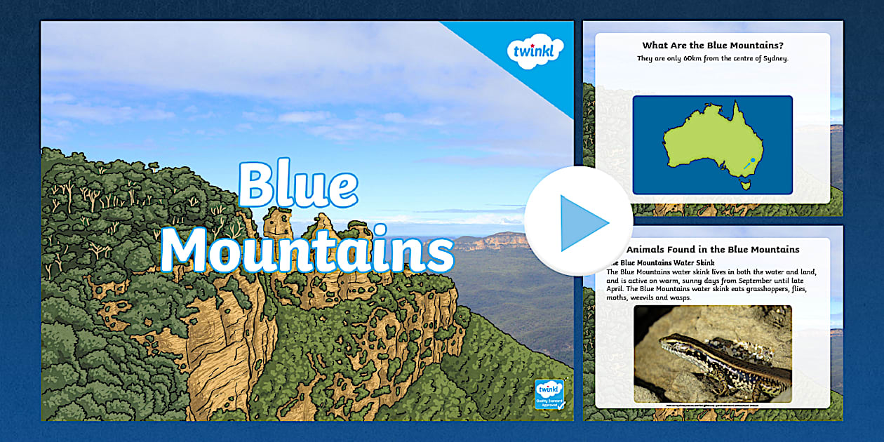 The Blue Mountains PowerPoint (teacher made) - Twinkl
