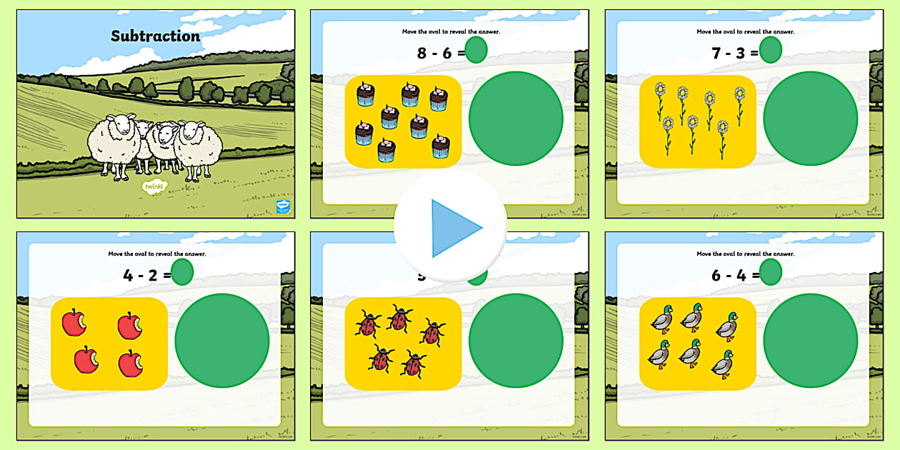 Subtraction Notebook - Subtraction Notebook - Twinkl
