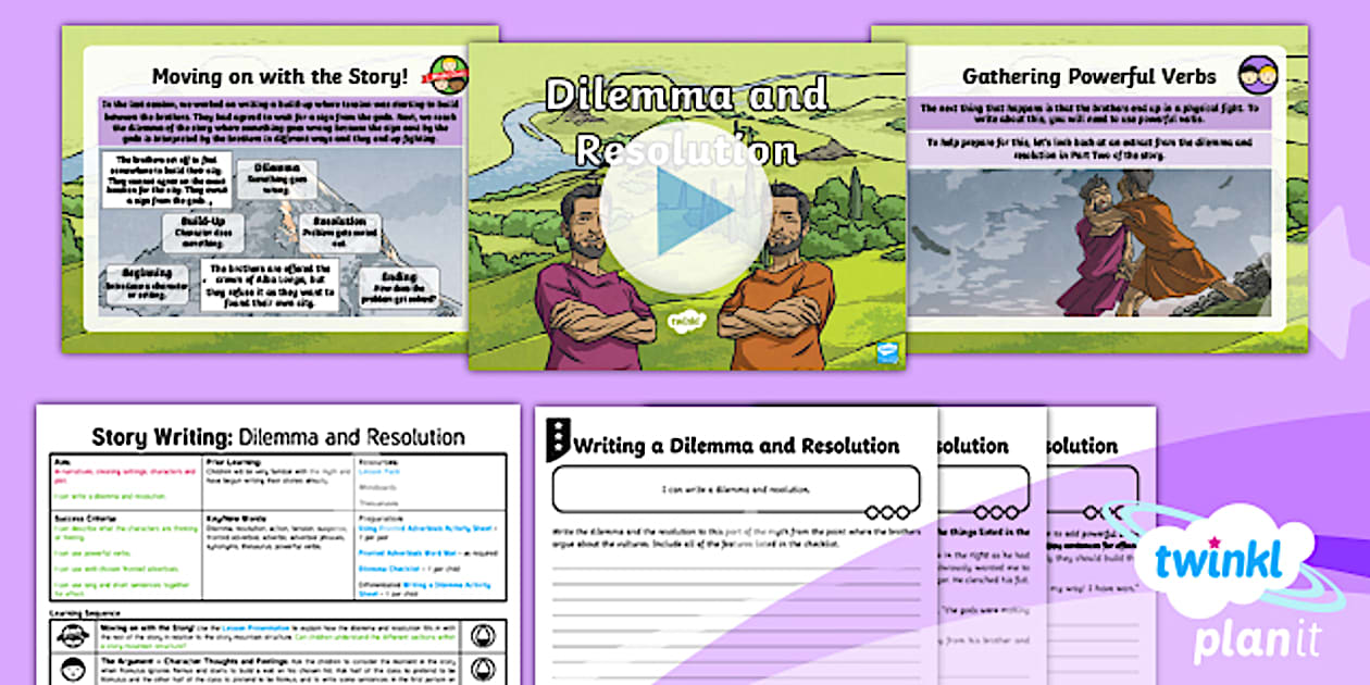 PlanIt Y4 Myths and Legends: Romulus and Remus Lesson Pack Story Writing 6