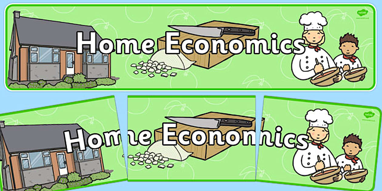 Home Economics Display Banner NZ