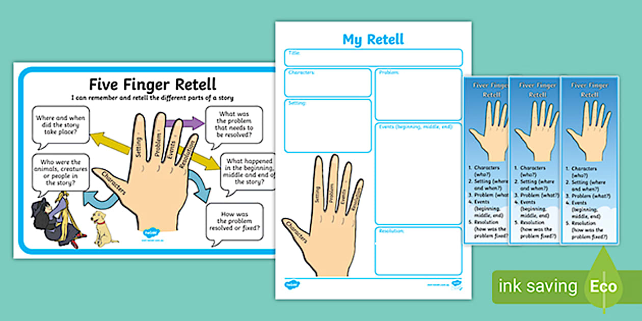 NSW Five Finger Retell Resource Pack (teacher made) - Twinkl