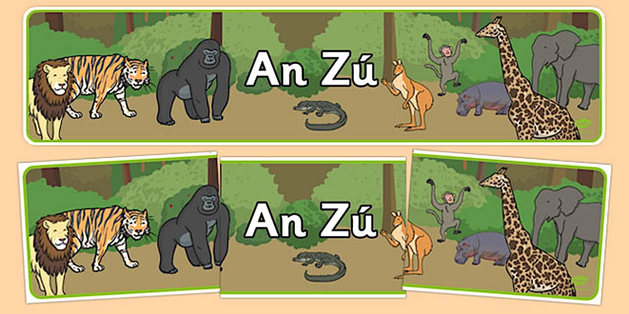 An Zú Gaeilge Display Banner (Teacher-Made) - Twinkl