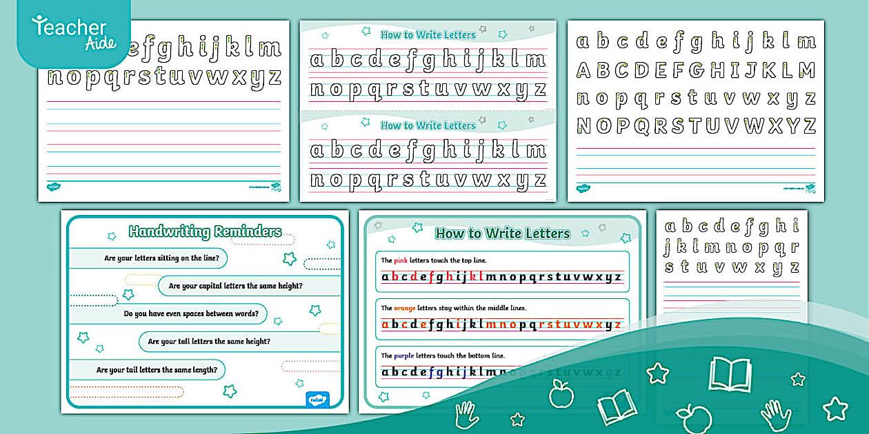 Teacher Aide Name Writing Resource Pack - Twinkl