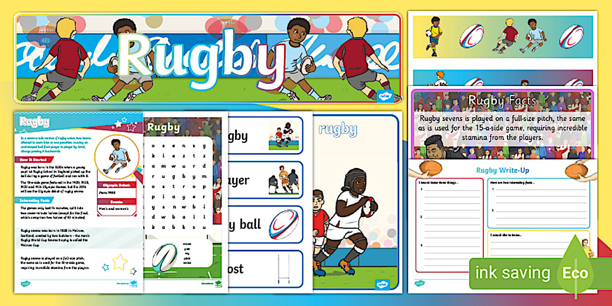Olympics Rugby Resource Pack (teacher made) - Twinkl