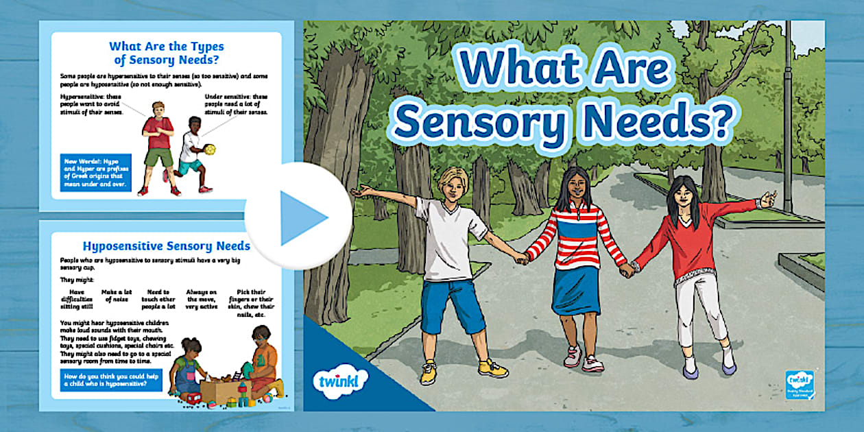Sensory Needs Presentation Intermediate (teacher made)