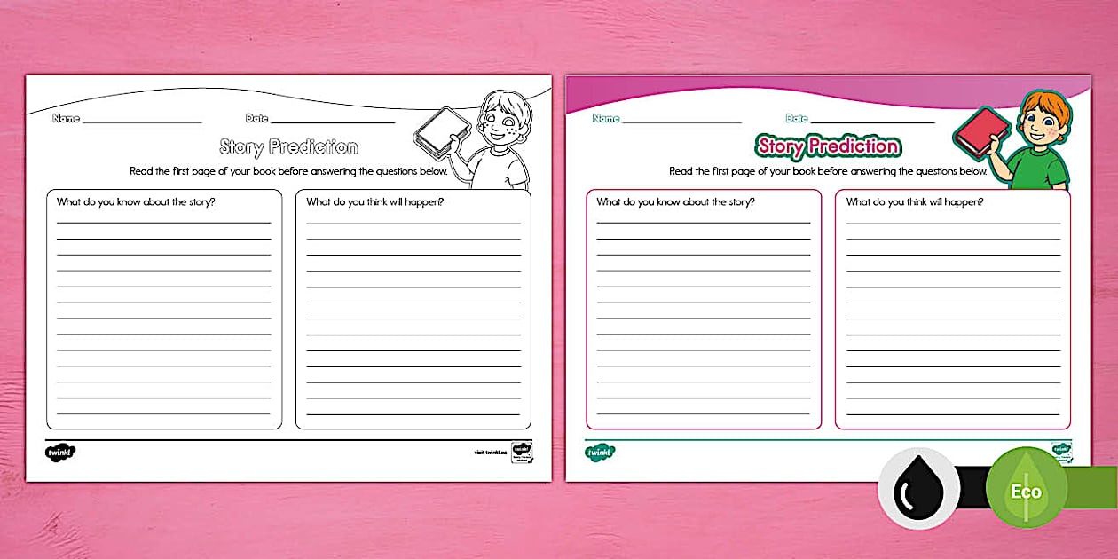 Reading Comprehension Canada: Story Predictions Activity