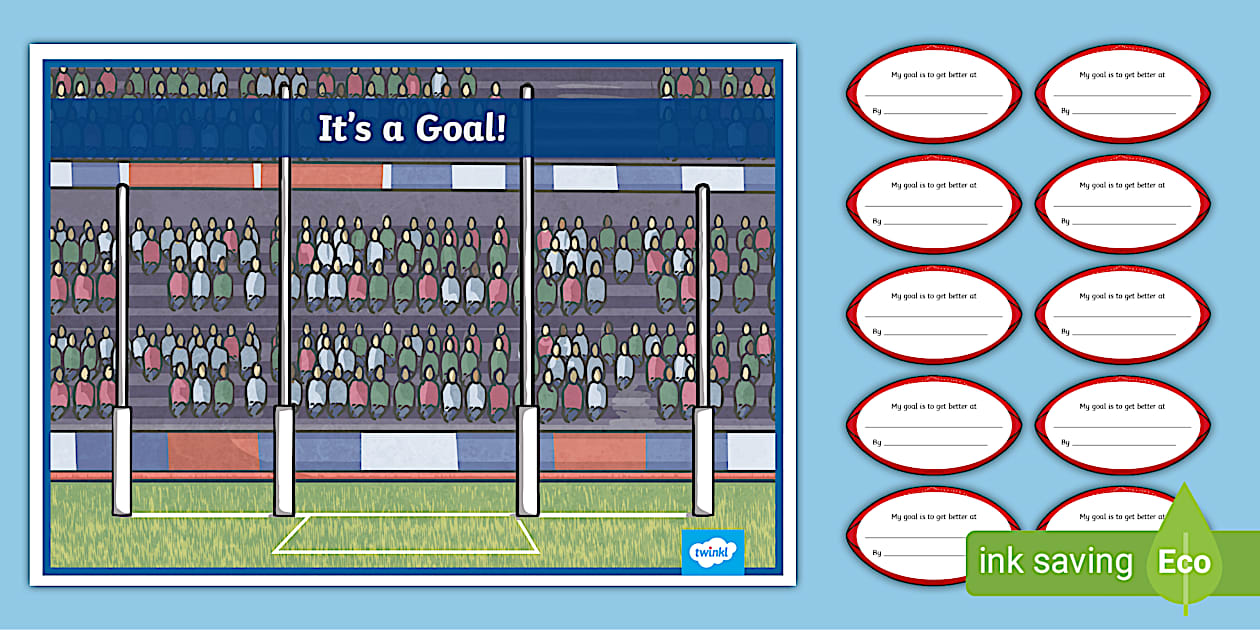 AFL Goal Setting Targets Resource Pack (teacher made)