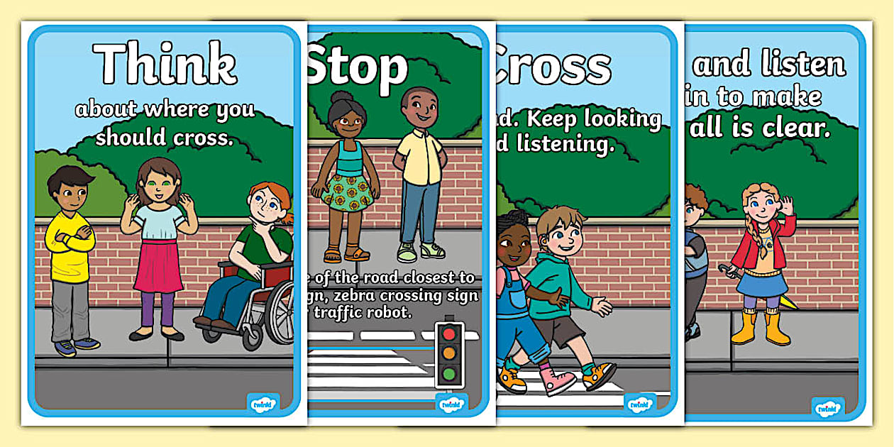 Road Safety Posters For School - Twinkl South Africa