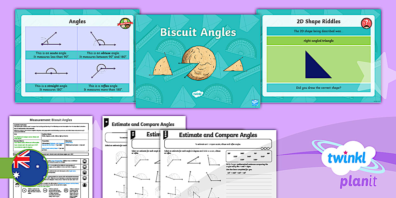 Year 5 Measurement: Estimate and Compare Angles Lesson