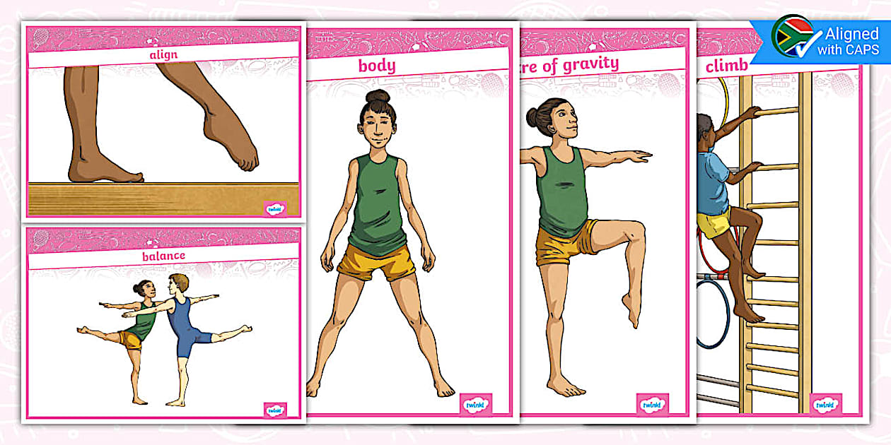 Grade 5 Term 3 Physical Education Gymnastics Display Posters