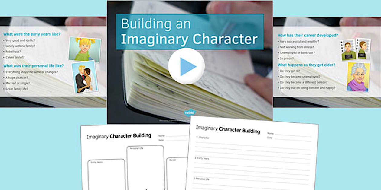 Imaginary Character Building PowerPoint - Twinkl