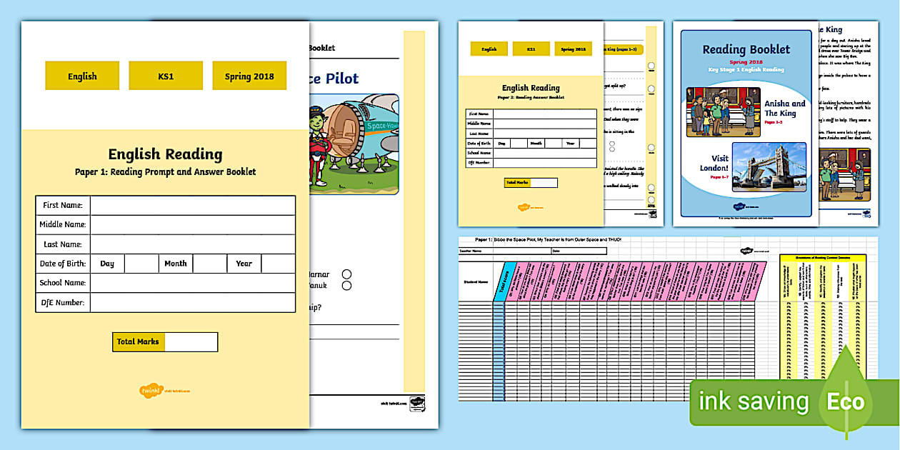 Year 2 Reading Assessment Pack 2 (teacher made) - Twinkl