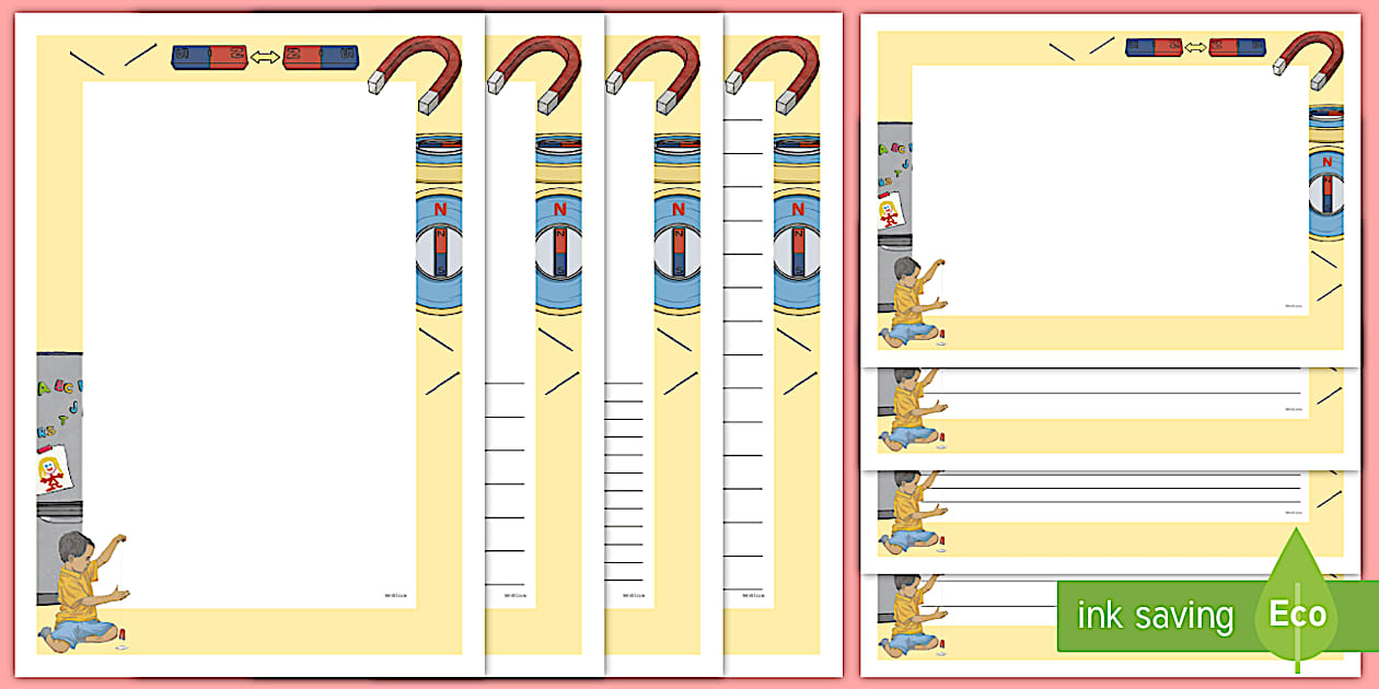 Editable Magnets Page Border Pack (professor feito) - Twinkl