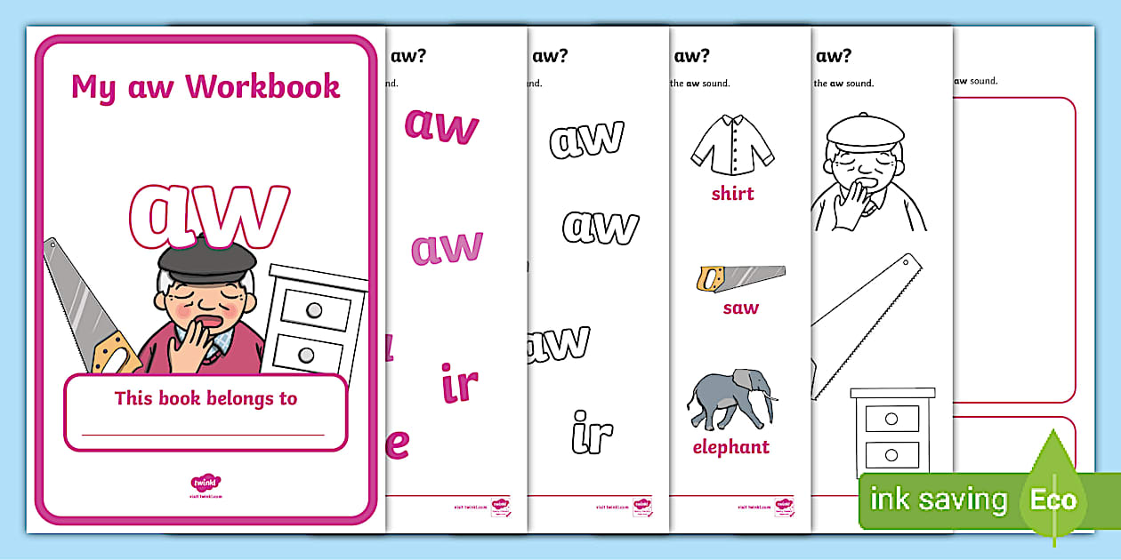 Editable Phase 5 aw Grapheme Workbook (creat de profesori)