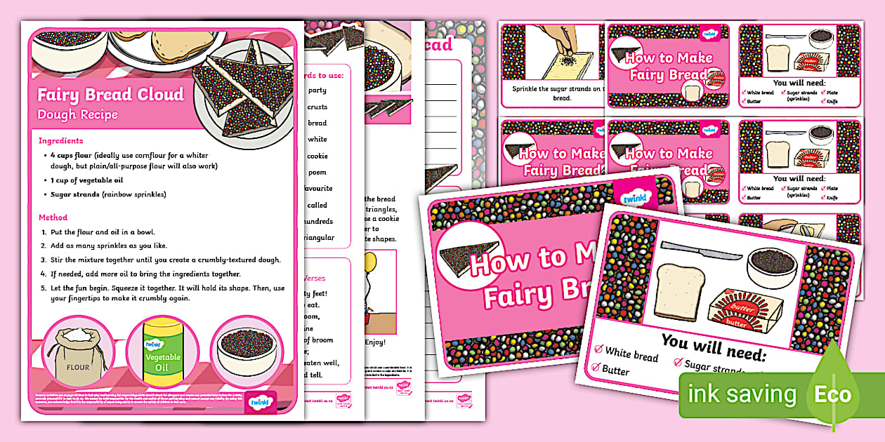 Fairy Bread Day Activities | Literacy and Writing - Twinkl