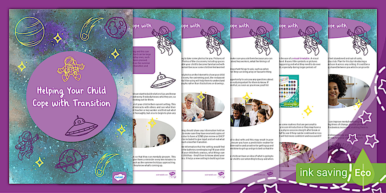 Helping Your Child Cope with Transitions - Twinkl