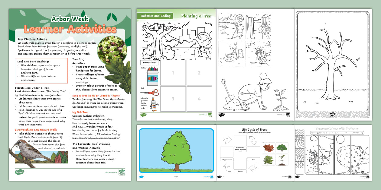 Arbor Week Resource Pack (teacher made) - Twinkl