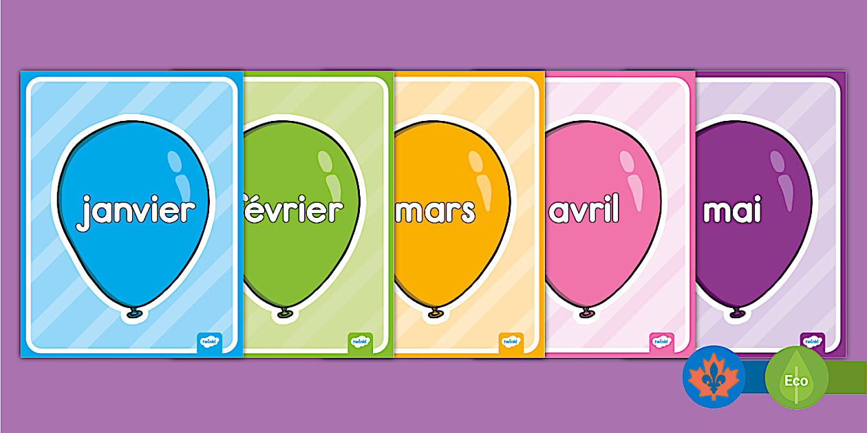 Student Birthday Display Poster French - Twinkl