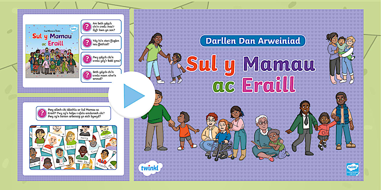 Sul y Mamau ac Eraill: Pŵerbwynt Darllen Dan Arweiniad