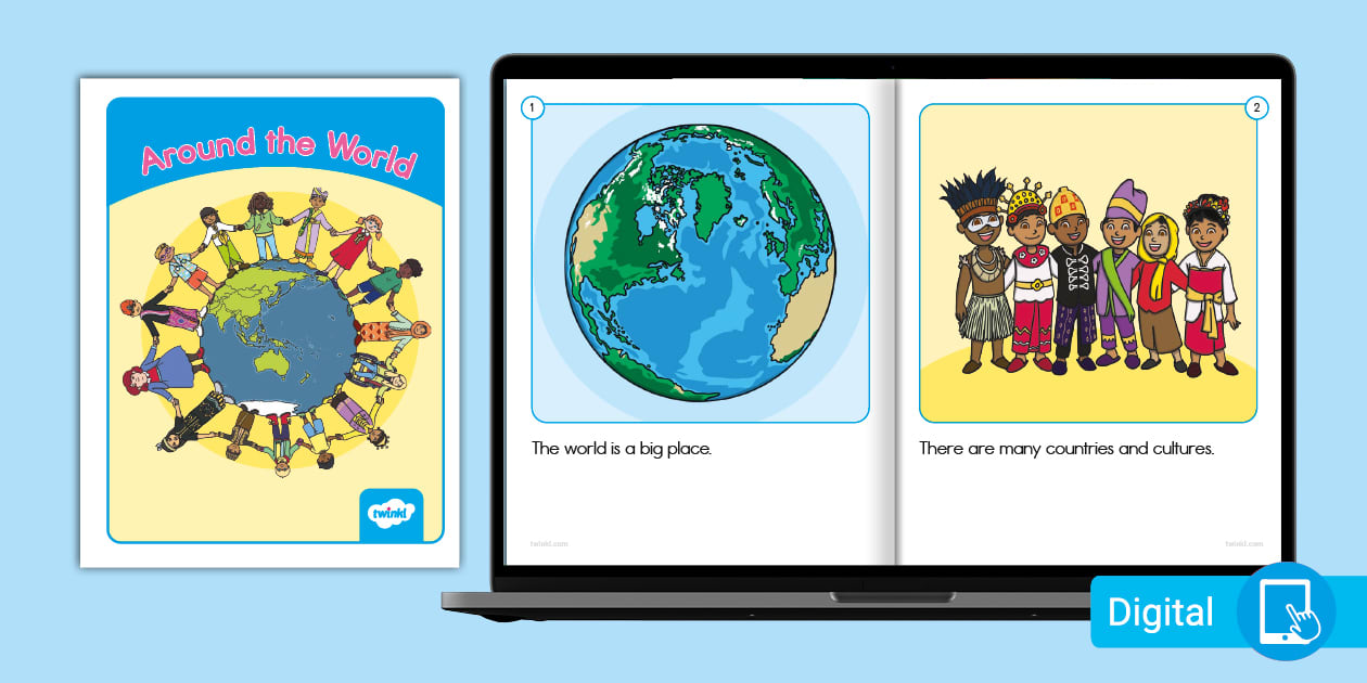 Around the World Facts Emergent Reader eBook (teacher made)