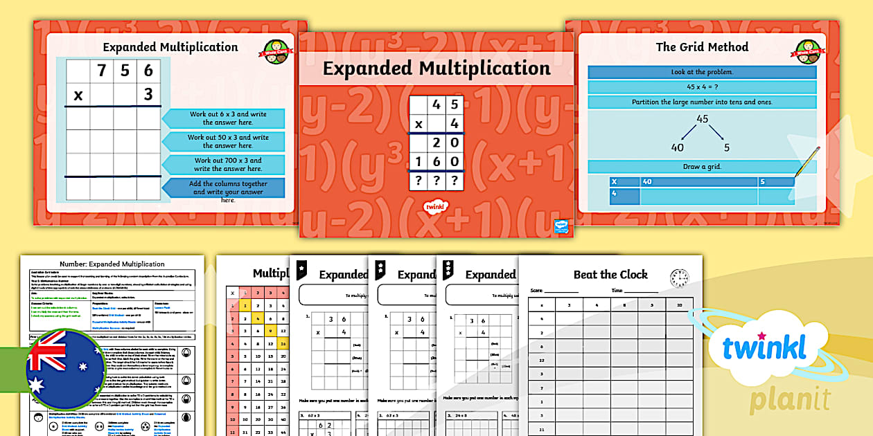 Year 5 Number: Multiplication Lesson 3 (teacher made)