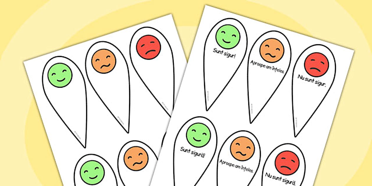 Cum mă simt când comunic? - Evantai (teacher made)