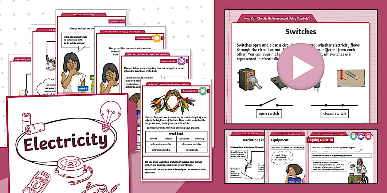 Step into Science: Y6: Autumn: Block 2: Electricity: Steps 1 to 6