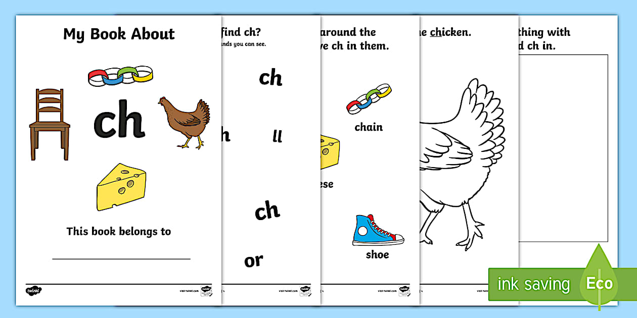 Cursive My Phase 3 Digraph Workbook (ch) (teacher made)