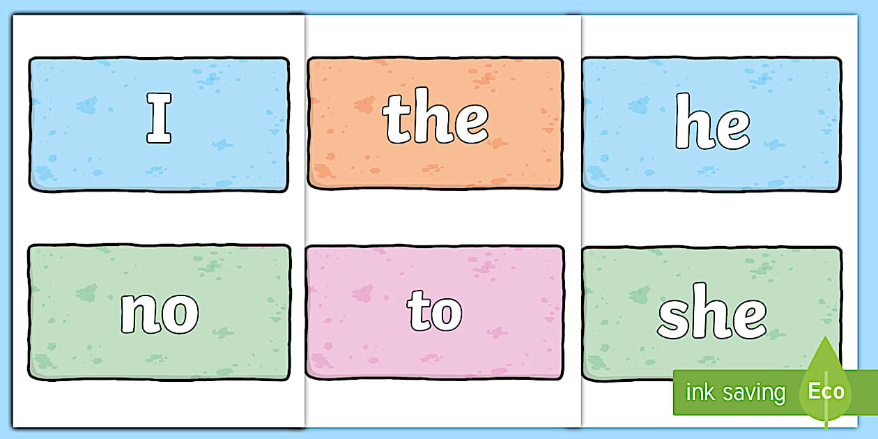 Tricky Words Word Cards - Primary Resources - Twinkl