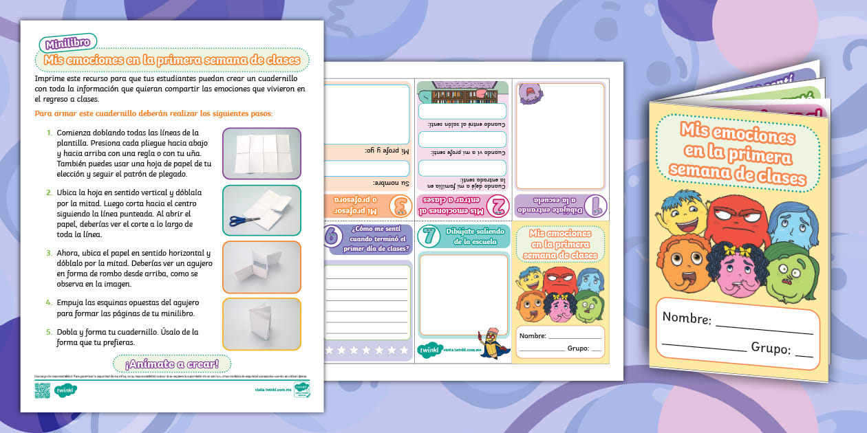 Regreso a clases - cuadernillo (teacher made) - Twinkl