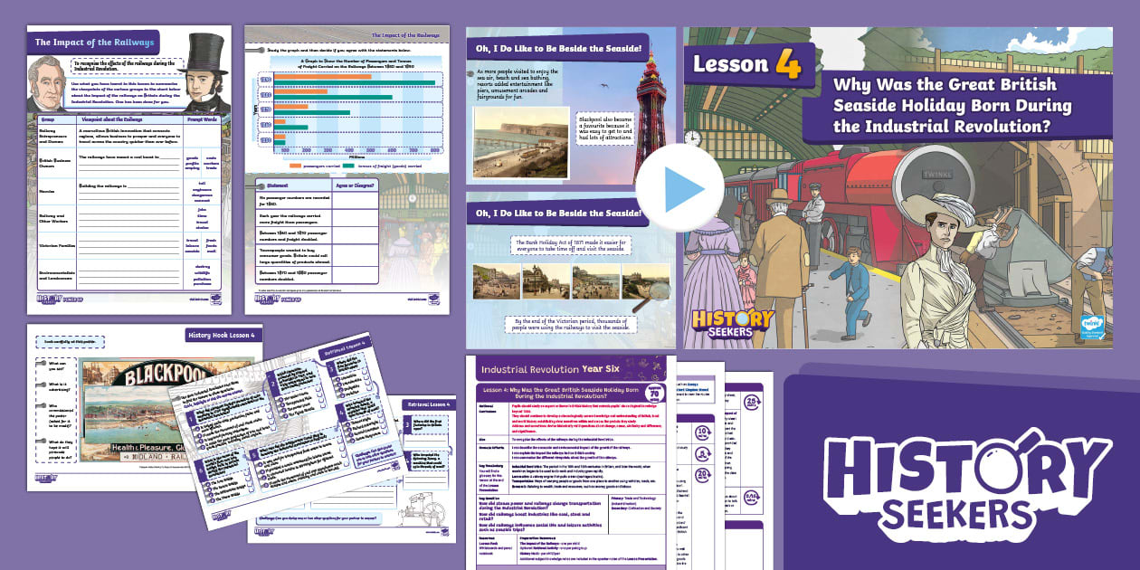 History Seekers: UKS2: Industrial Revolution Lesson 4