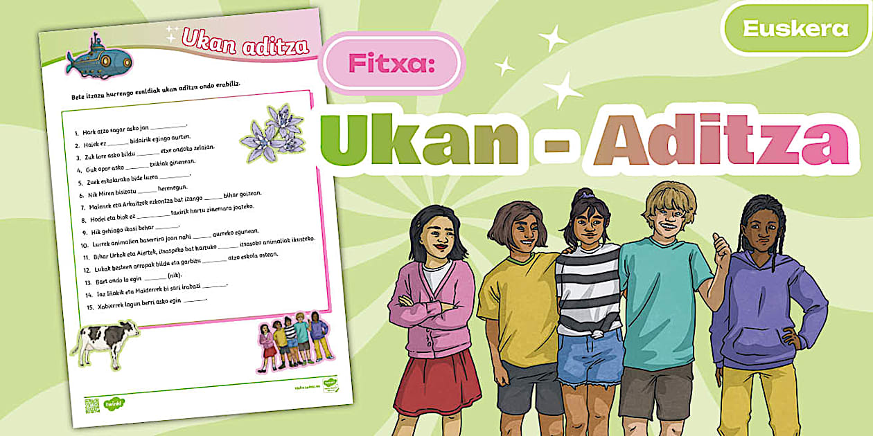 Fitxa: Izan - Aditza