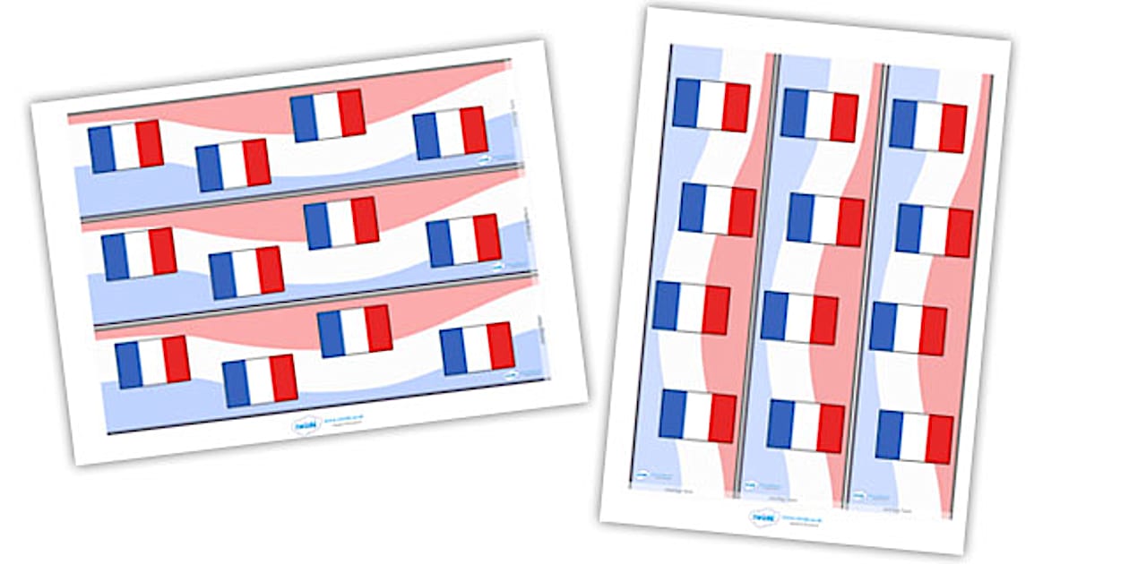French Display Borders - KS1 Display Resources - Twinkl