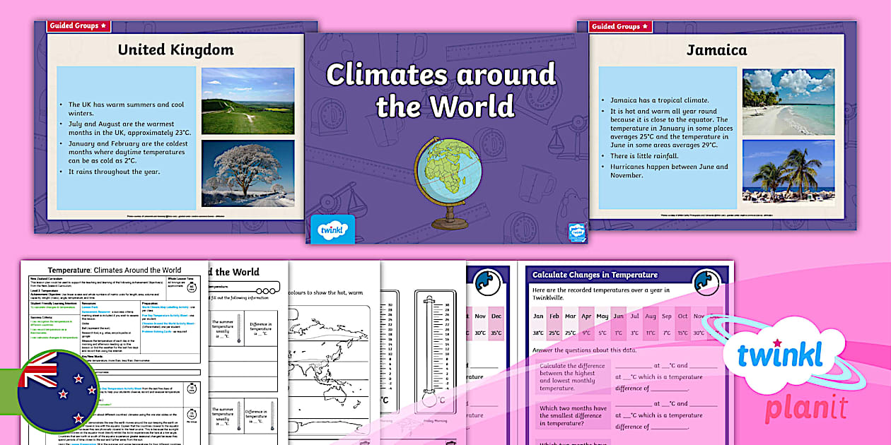 Level 3 Temperature: Climates Around the World Lesson 1