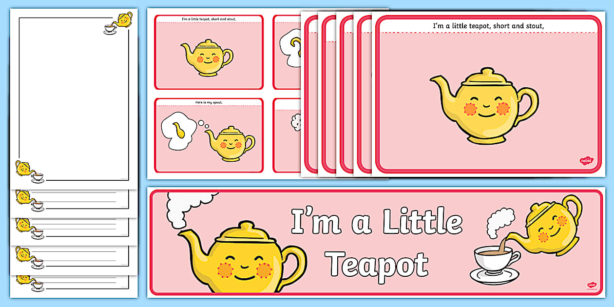 Teapot Resource Pack (teacher made) - Twinkl