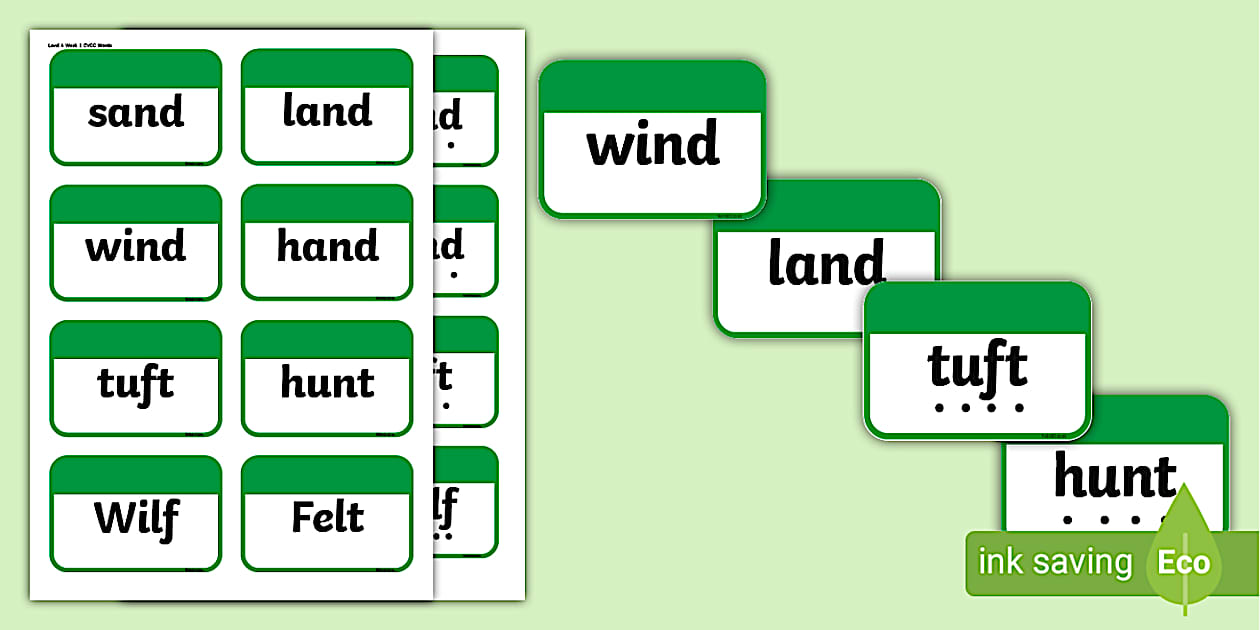 Phonics Level 4 Decodable Double-Sided Flashcards - EYFS