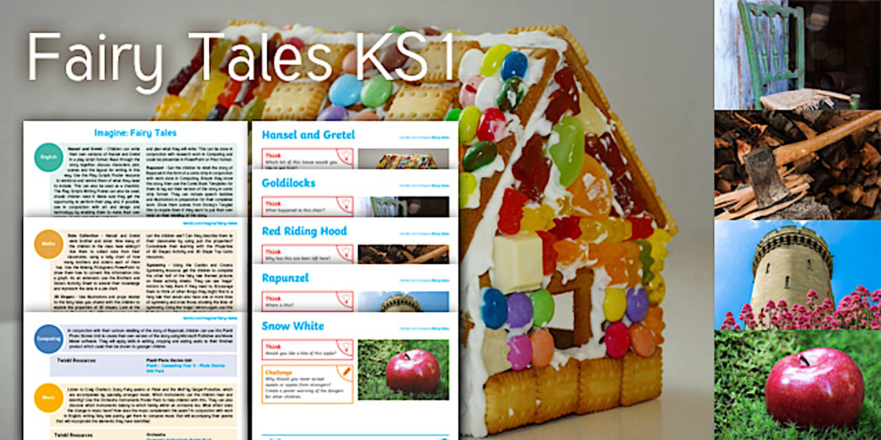 Imagine Fairy Tales KS1 Resource Pack (teacher made)