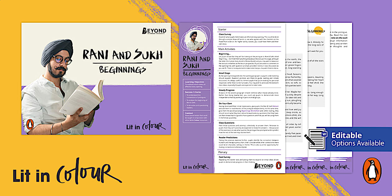 Rani and Sukh | Beginnings Lesson Pack | Beyond
