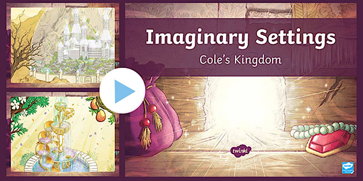 Imaginary Fantasy Settings Image Prompts PowerPoint - Twinkl