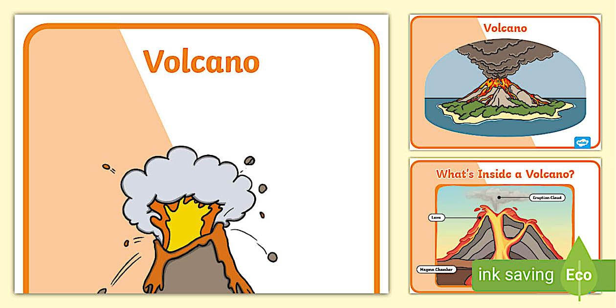 Volcano Poster ResourceㅣTeacher MadeㅣEarth ScienceㅣGeography