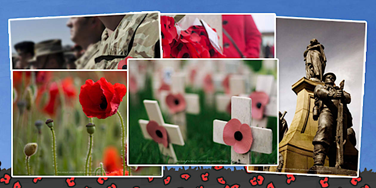 Remembrance Day Photo Clip Art Pack (teacher made) - Twinkl