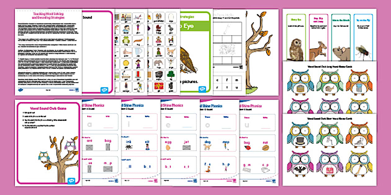 Primary Word Solving Skills Activity Pack (Teacher-Made)