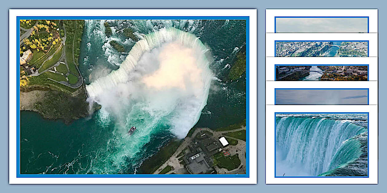 Niagara Falls Display Photos - Twinkl More Subjects - Twinkl