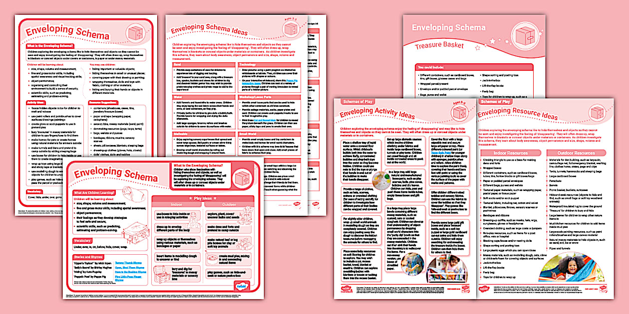 Enveloping Schema Resource Pack | Schemas of Play | Twinkl