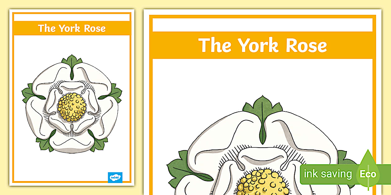 The York Rose Poster