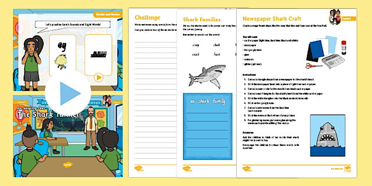 NZ Phonics: Level 5: Week 4: Lesson 3: 'ea' saying /ee/