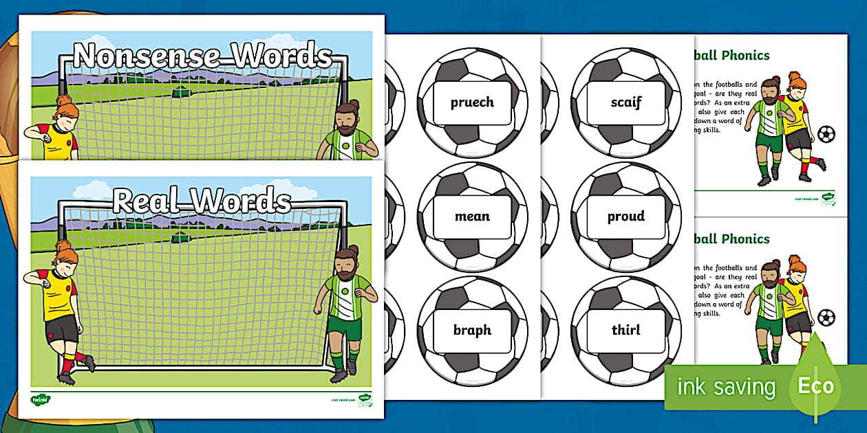 The World Cup 2018 Phase 5 Phonics Score a Goal Game