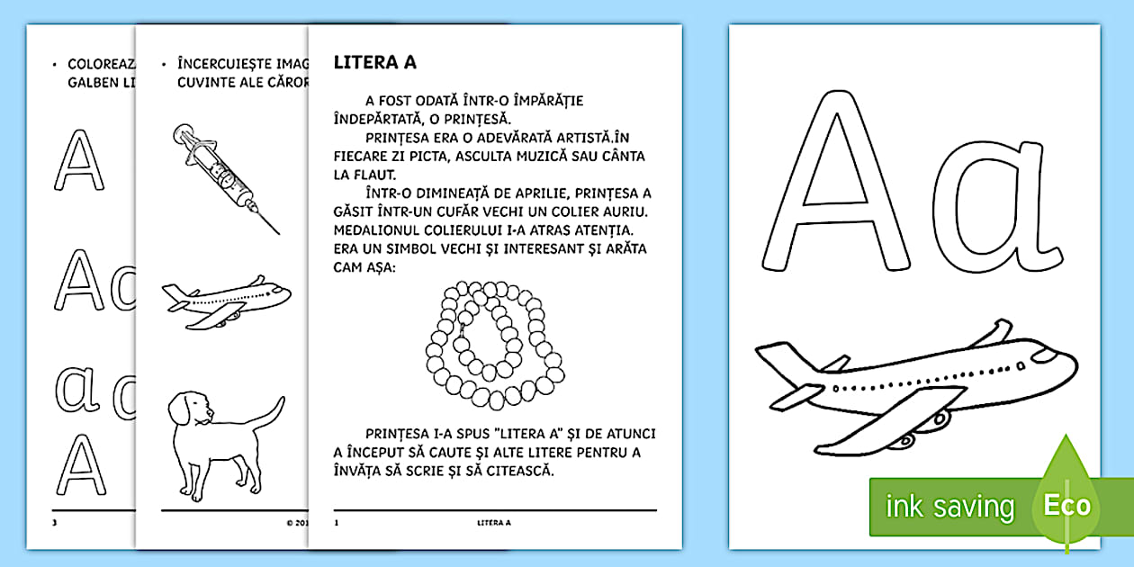 Litera A- Ciclul Primar- România - Twinkl