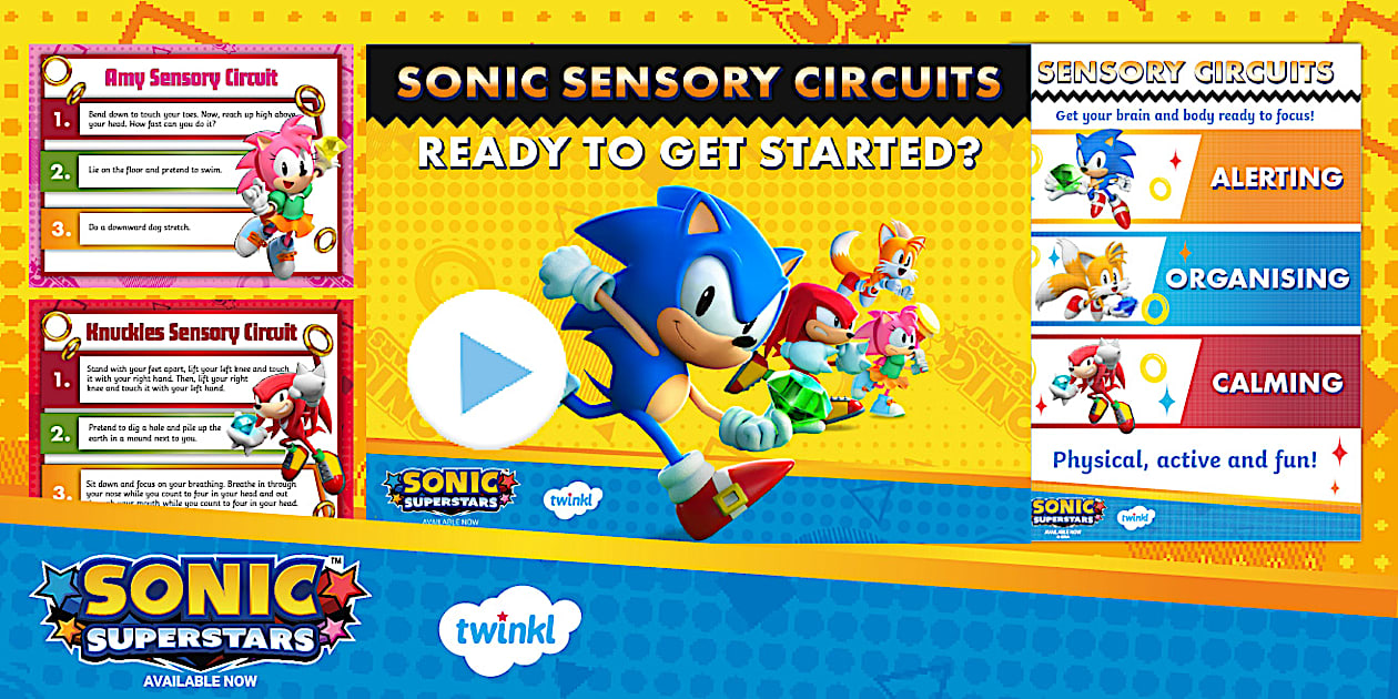 FREE! - OT: Sonic Sensory Circuits (teacher made) - Twinkl