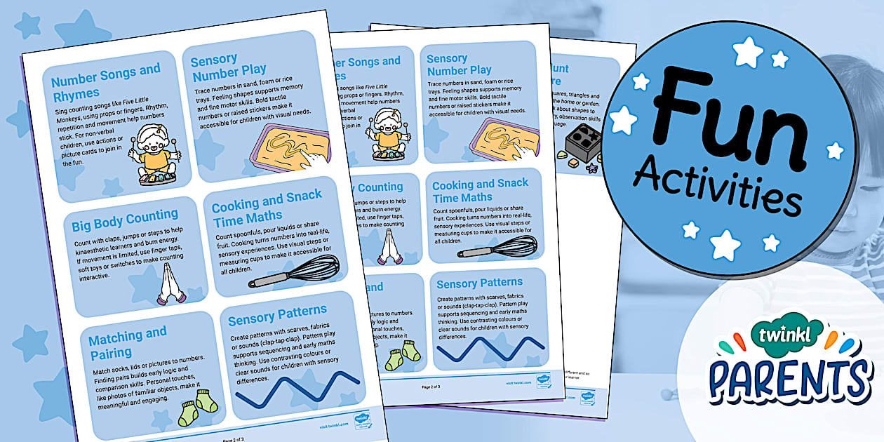Early Numeracy Activities for EYFS